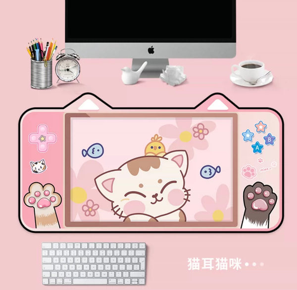 Cute Cat Mouse Pad – ivybycrafts